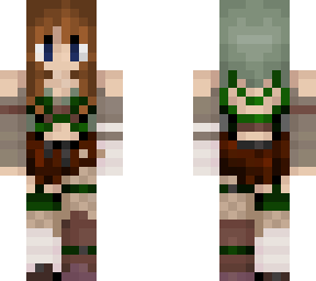 Sun Dazzle elf | Minecraft Skin