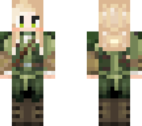 Sun Dazzle elf | Minecraft Skin