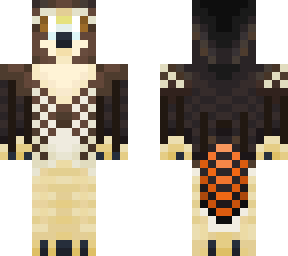 Adult Western Red-Tailed Hawk | Minecraft Skin