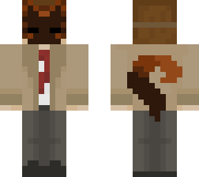 Black Fox Mask | Minecraft Skin