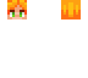 Blonde Hair | Hive styled [Template] | Minecraft Skin