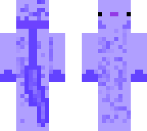 Blue Axolotl | Minecraft Skin