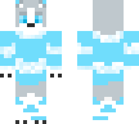 blue wolf | Minecraft Skin