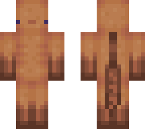 Brown Axolotl | Minecraft Skin