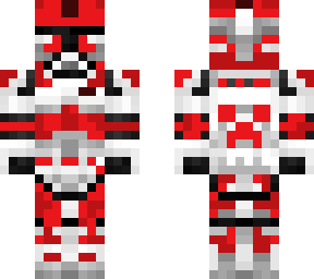 Custom Red Clone | Minecraft Skin