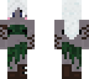 Greyfolk Girl | Minecraft Skin