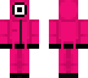 Pink solider ( square ) | Minecraft Skin