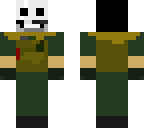 ghost mw2 | Minecraft Skins