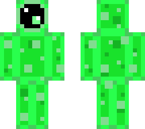 slime man | Minecraft Skin