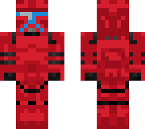 Sus Red Clone (Idea Courtesy of Inforce) | Minecraft Skin