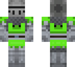 The Green Pig Knight | Minecraft Skin