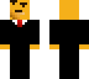 Thinking Emote With, Black Casino | Minecraft Skin