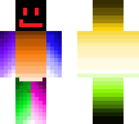 A Splash of Colour | Minecraft Skin