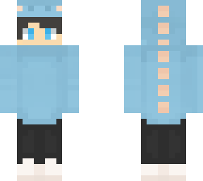 BLUE DINO | Minecraft Skin