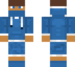 blue hoodie hood pro gamer uuh ya | Minecraft Skins