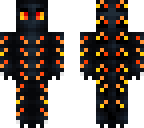 Burning Godzilla | Minecraft Skin