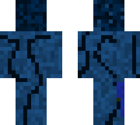 Corrupted Blue Empire Leader | Minecraft Skin
