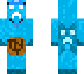Female Aller(allay+creeper) with tnt cookie | Minecraft Skin