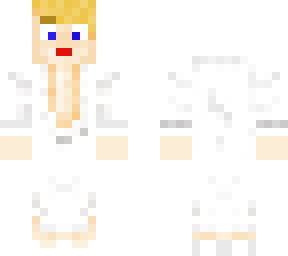 Kylie Minogue White Jumpsuit | Minecraft Skin