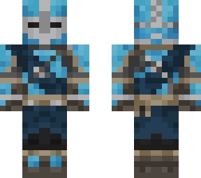 Light blue knight | Minecraft Skin