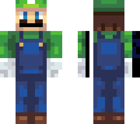 Luigi from Tripolar | Minecraft Skin