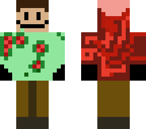 no mires atras | Minecraft Skin