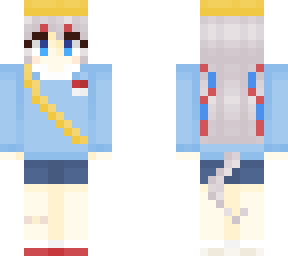 Tamamo Cross(Preschool) | Minecraft Skin