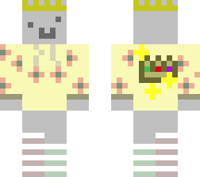 White Blob (The Crown Gang Edition) #2 | Minecraft Skin