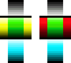 an colorfully character scale | Minecraft Skin