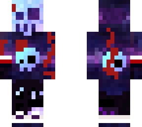 Bloody Skeleton | Minecraft Skin