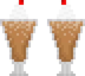 Chocolate Milkshake | Minecraft Skin