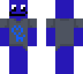 Happy Blue Man | Minecraft Skin