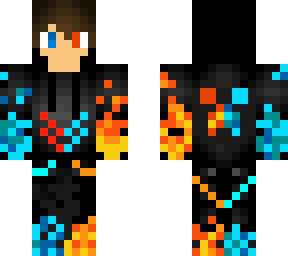 hot and cool re-make | Minecraft Skin