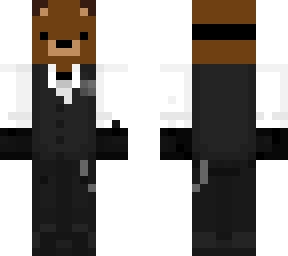 Larousse elegante calavero | Minecraft Skin