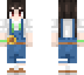 Mayoi Hachikuji Farm Outfit | Minecraft Skin