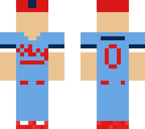 Ole Miss powder blue | Minecraft Skin