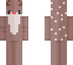 Rudolph the red nosed Reindeer~ | Minecraft Skin