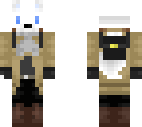 Adventur White Fox | Minecraft Skin