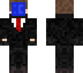 Blue Screen | Minecraft Skin