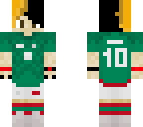 chxveez Mexico Qatar 2022 | Minecraft Skin