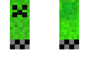 floating creeper | Minecraft Skin