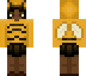 Hoodie - Bee | Minecraft Skin