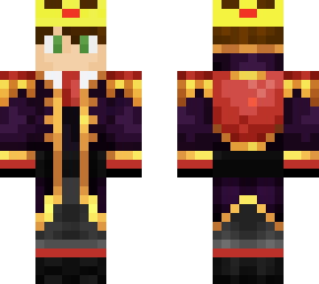 keizer rood | Minecraft Skins