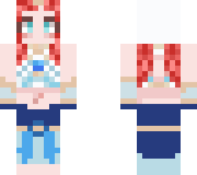 Nilou blush | Minecraft Skin