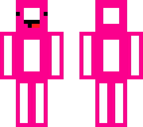 Pink Cube Noob | Minecraft Skin