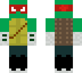 TMNT IDW Raphael | Minecraft Skin