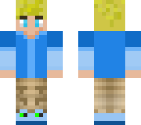 tommyinnit blue | Minecraft Skin