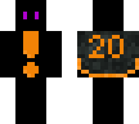 20 followers special thanks!(remake) | Minecraft Skin