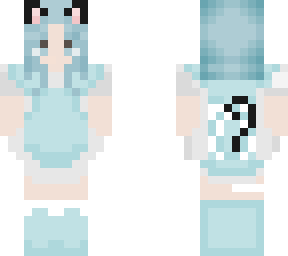 blue cat | Minecraft Skin
