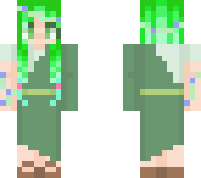 dyed hair | Minecraft Skin